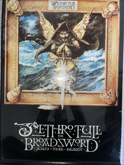 POSTER JETHRO TULL « The Broadsword And The Beast « 1982 59 X84 Cm EUR 12,00 - PicClick FR